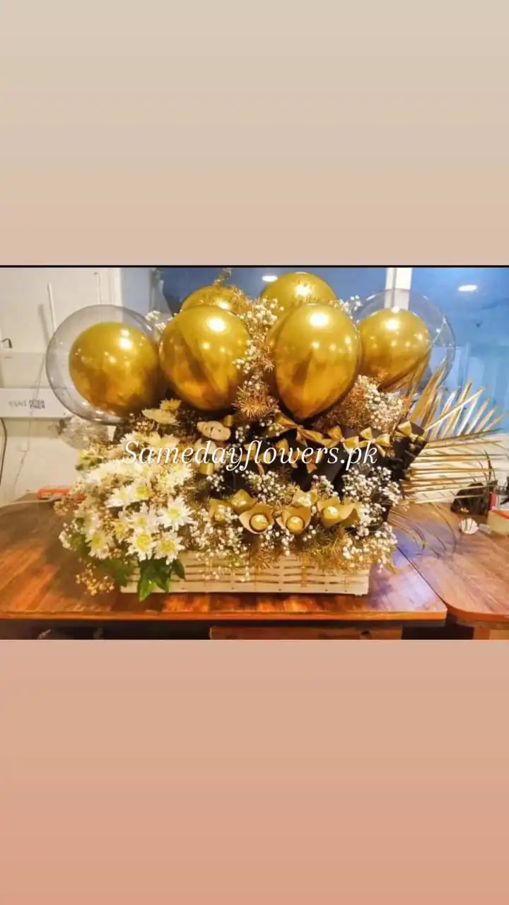 Buy Combo Basket Online - Same Day Flowers