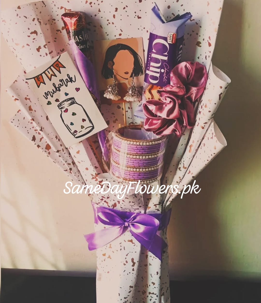 Eid Mubarak Flower Bouquet Pakistan - Same Day Flowers