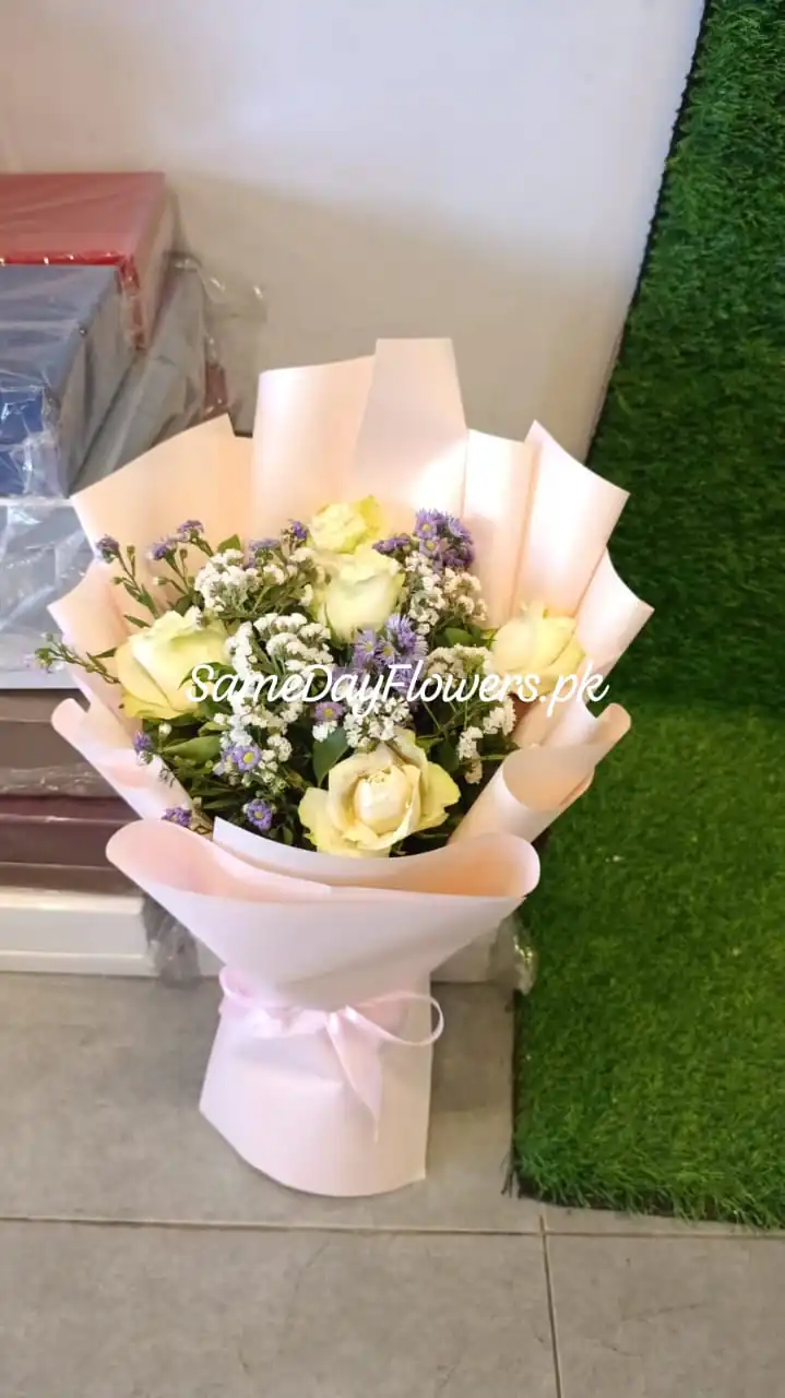 Blush Roses - Send Mother's Day Flowers to Islamabad - SDF